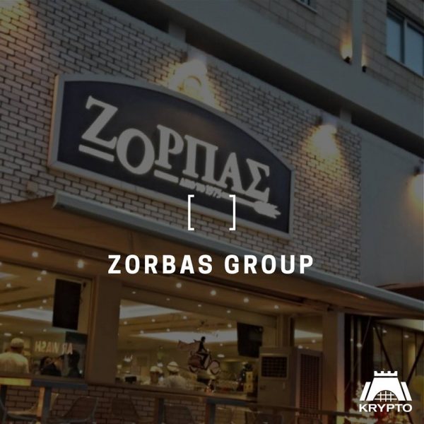 Zorbas group trusts Krypto for its staff and customers safety